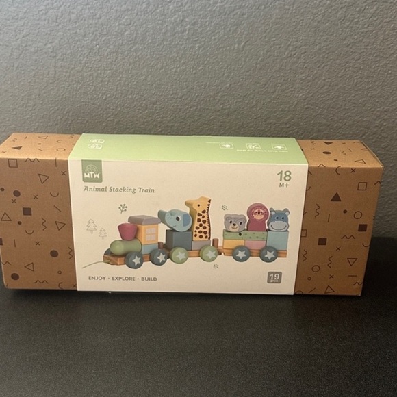 My Toy World | Toys | Mt Animal Stacking Train Multicolor | Poshmark